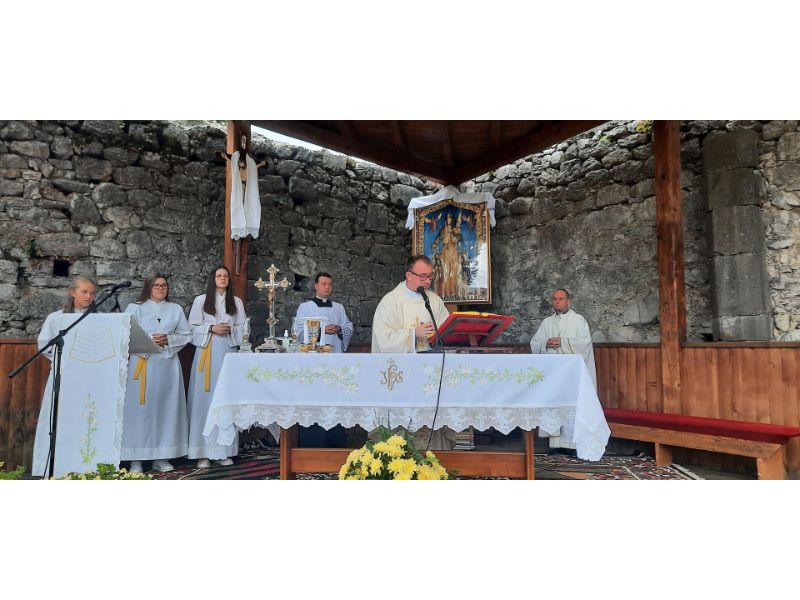 Misa za bolesne u Oštarijama svetištu Gospe od Čudesa | Ogulin.eu