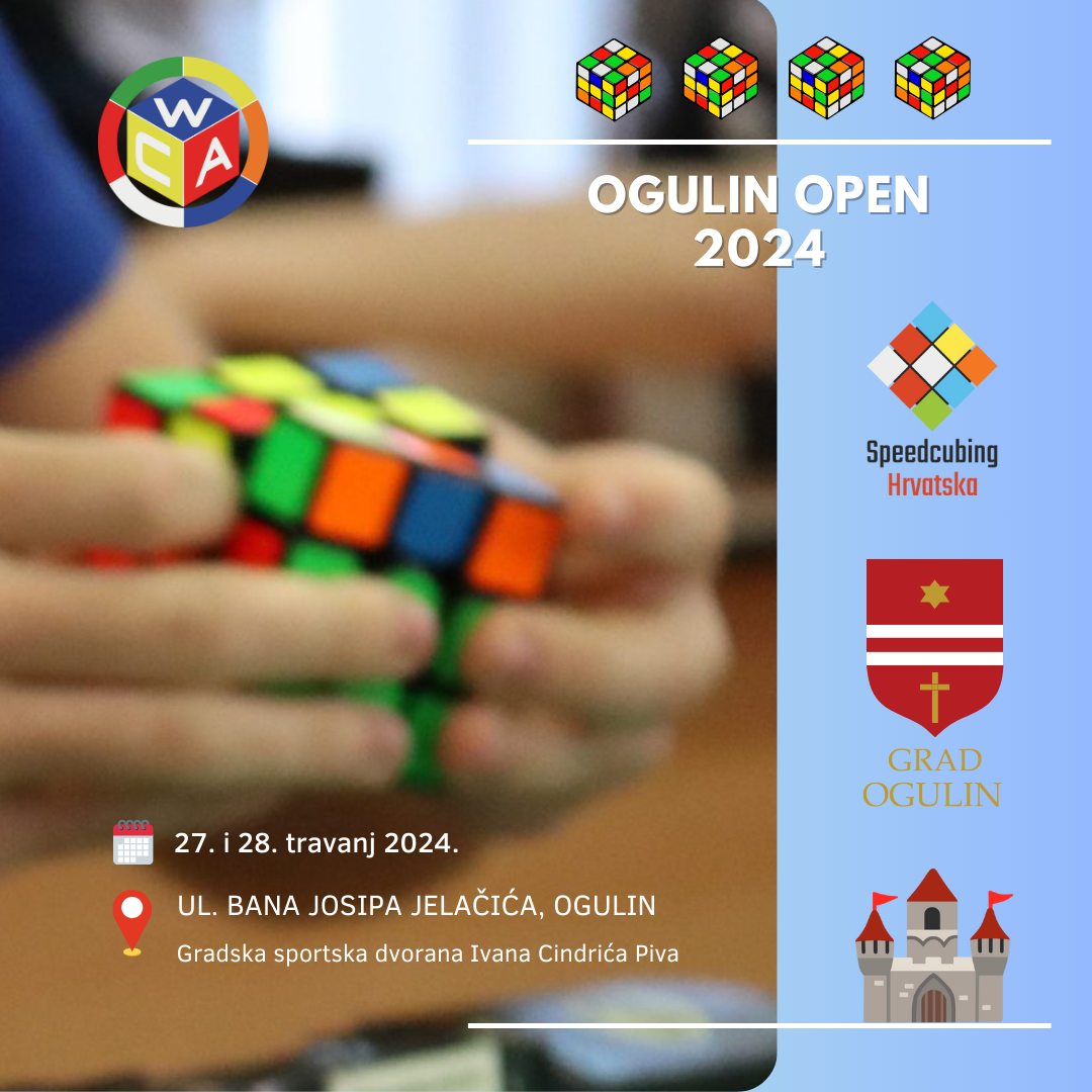 Ogulin domaćin međunarodnog natjecanja u slaganju Rubikove kocke ...